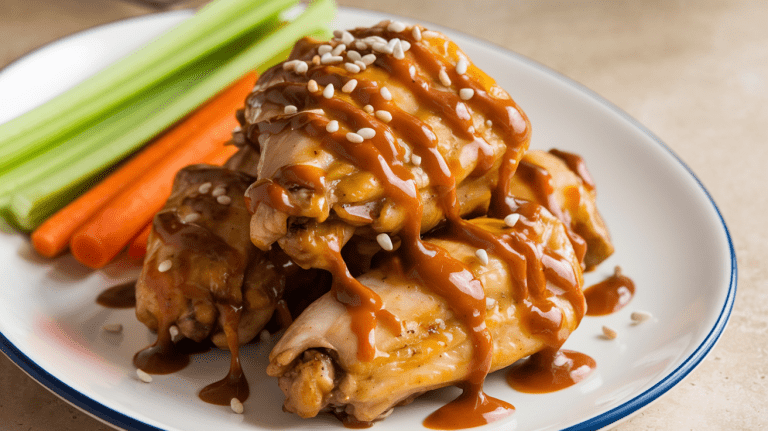 Buffalo Honey Mustard Chicken Wings