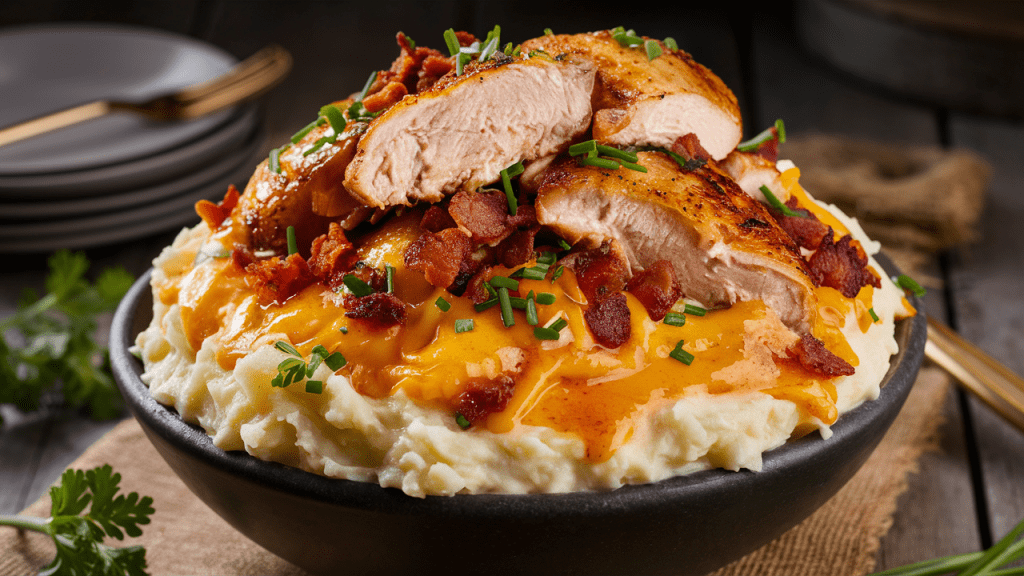 Loaded Mashed Potato Bowl