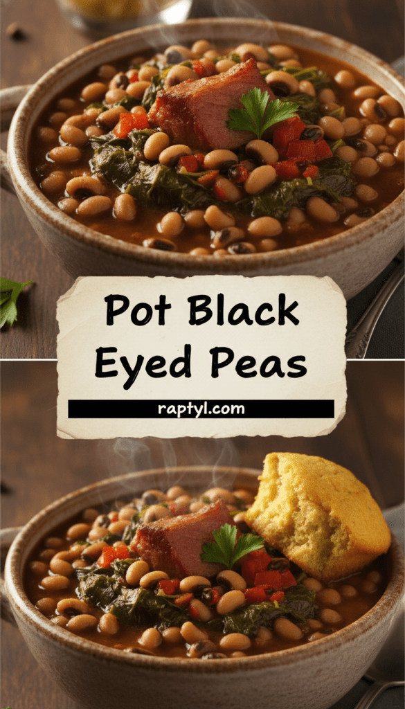 One-Pot Black-Eyed Peas – Hearty, Comforting & Full of Flavor