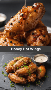 Honey Hot Wings: Sticky, Sweet, and Seriously Spicy Perfection!